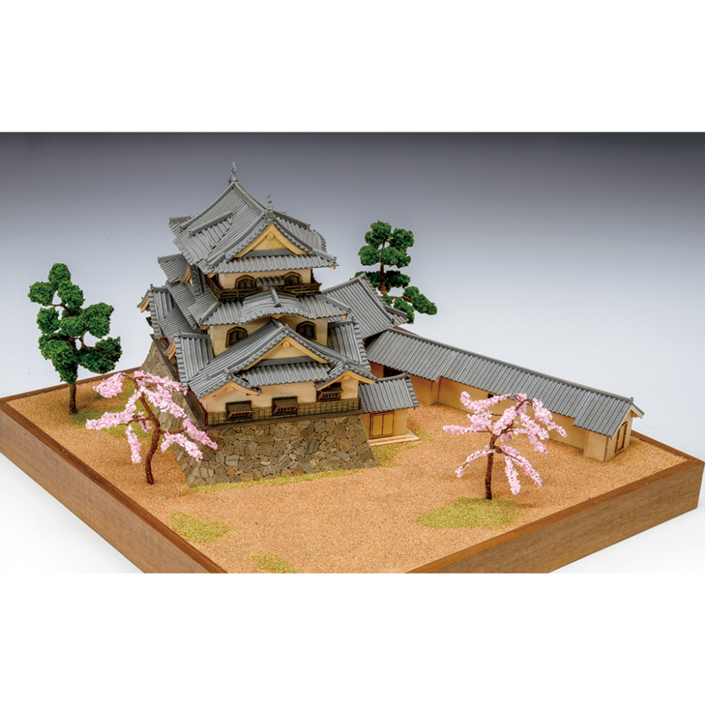 Hikone Castle, Japanese Castle Model Kits, by Woody JOE