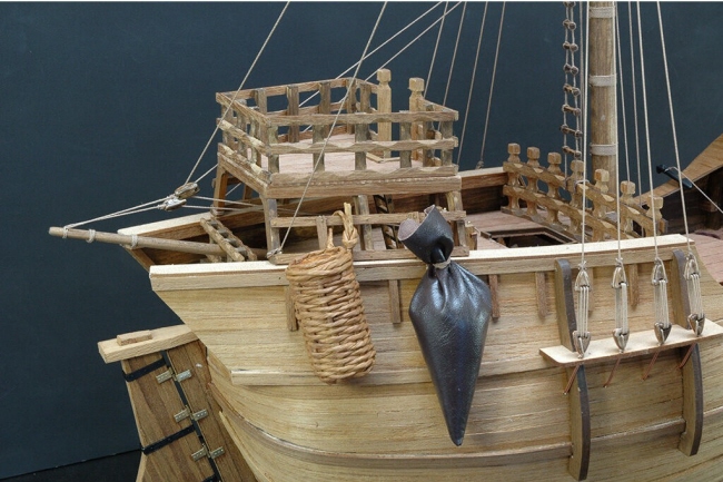 CATALAN SHIP Wooden Sailing Ship Model Kits, by Woody JOE