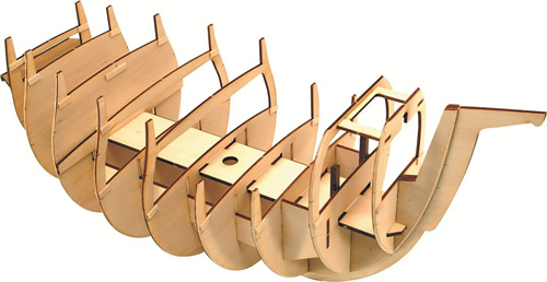 CATALAN SHIP Wooden Sailing Ship Model Kits, by Woody JOE