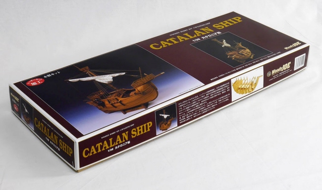 CATALAN SHIP Wooden Sailing Ship Model Kits, by Woody JOE