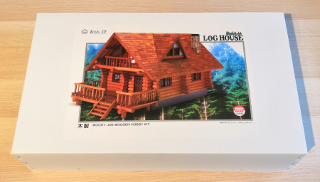 Direct from Japan. Log Cabin Build Model Kits, by Woody JOE