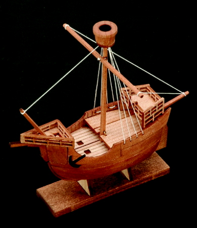 CATALAN SHIP Mini Ship Series, Wooden Sailing Ship Model Kits, by Woody JOE