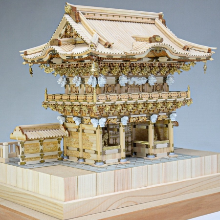 Direct from Japan. Wooden Japanese Shrine Model Kits, by Woody JOE